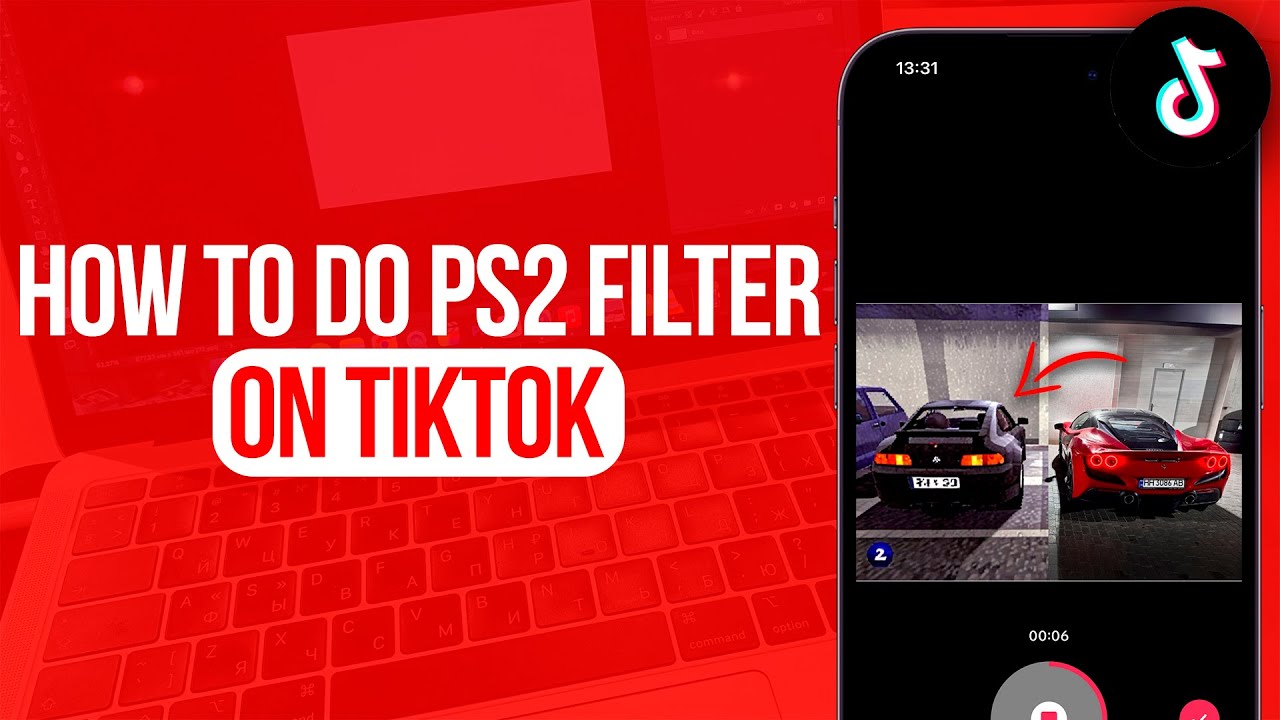 How to do PS2 Filter on TikTok | Full Guide - YouTube