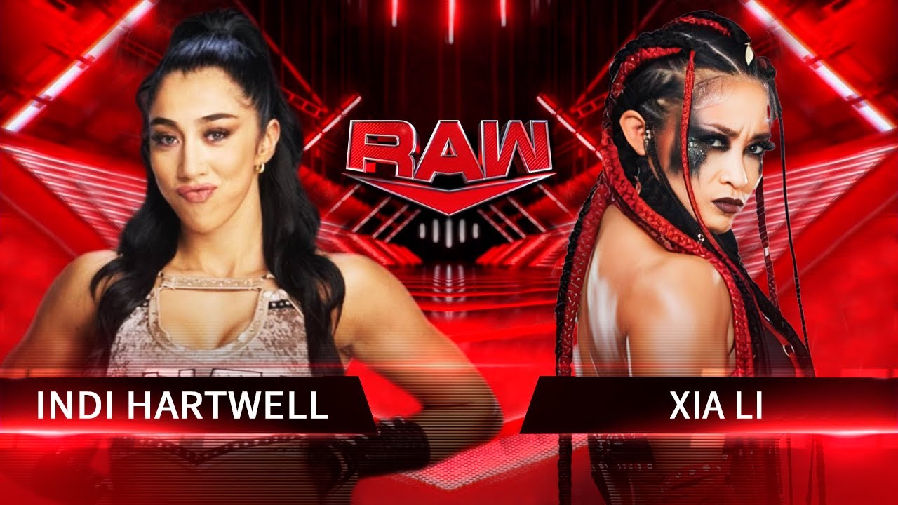 Indi Hartwell vs Xia Li | WWE RAW 2023/11/13 Gameplay - YouTube