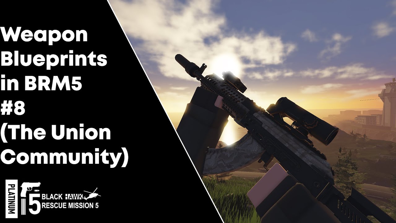 Weapon Blueprints in Blackhawk Rescue Mission 5 #8 (The Union Community ...