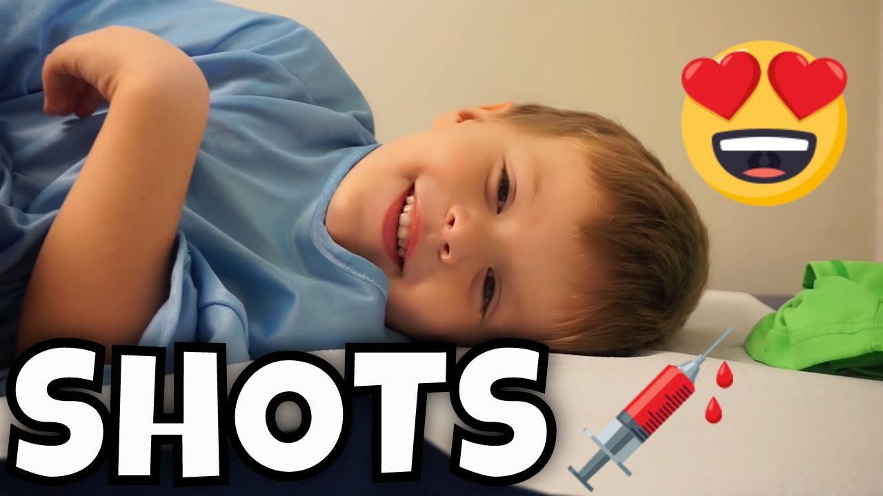 ANDREW'S four year check up: SHOTS AT THE DOCTOR! - YouTube