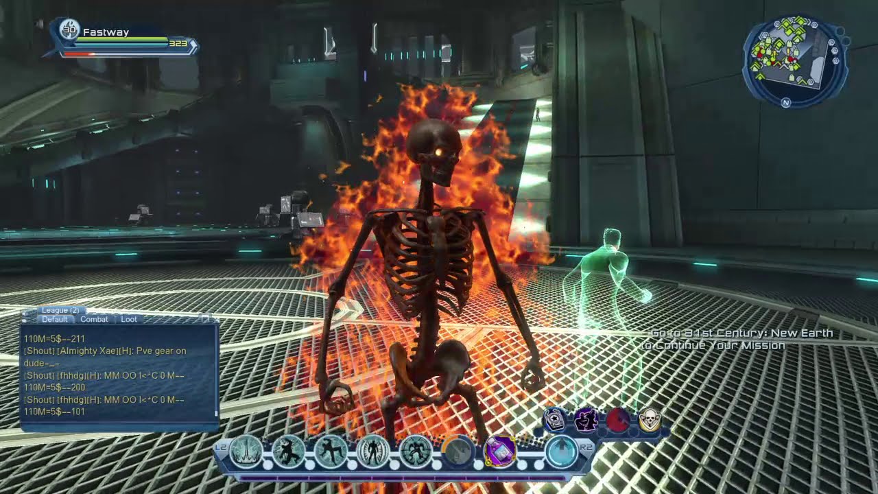 Essence of the Fiery Skeleton Trinket DC Universe Online dcuo - YouTube