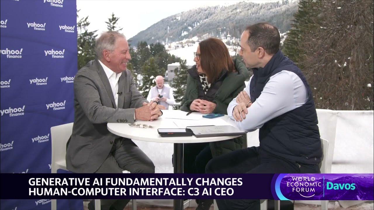 Generative AI at Davos 2024 | C3 AI CEO Tom Siebel talks AI Winners with Yahoo Finance - YouTube