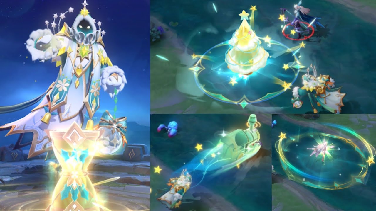 [聖誕節] 阿茲卡 冰雪星願 新造型展示 | Azzen'ka -- Christmas New Skin Preview | 傳說對決 ...
