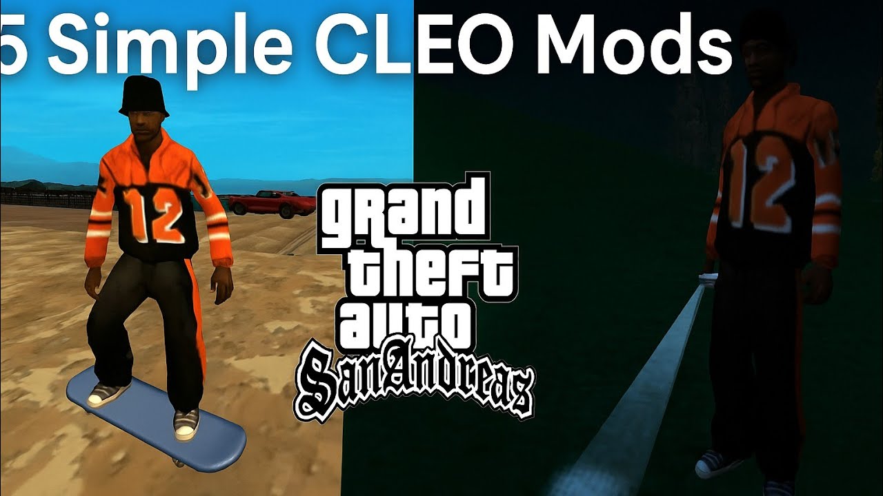 5 CLEO MOD SEDERHANA #5 - GTA SA ANDROID - YouTube