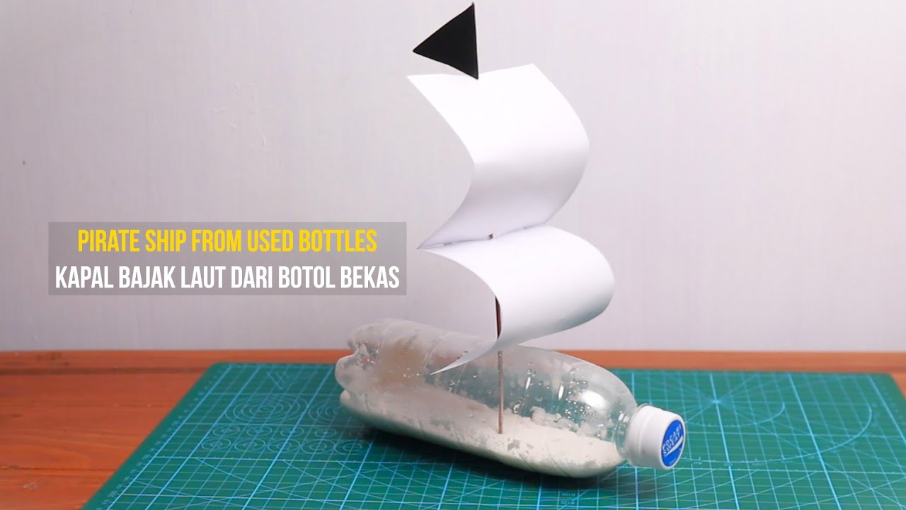 How to Make a Floating Pirate Ship from Recycled Bottles | DIY Ship ...
