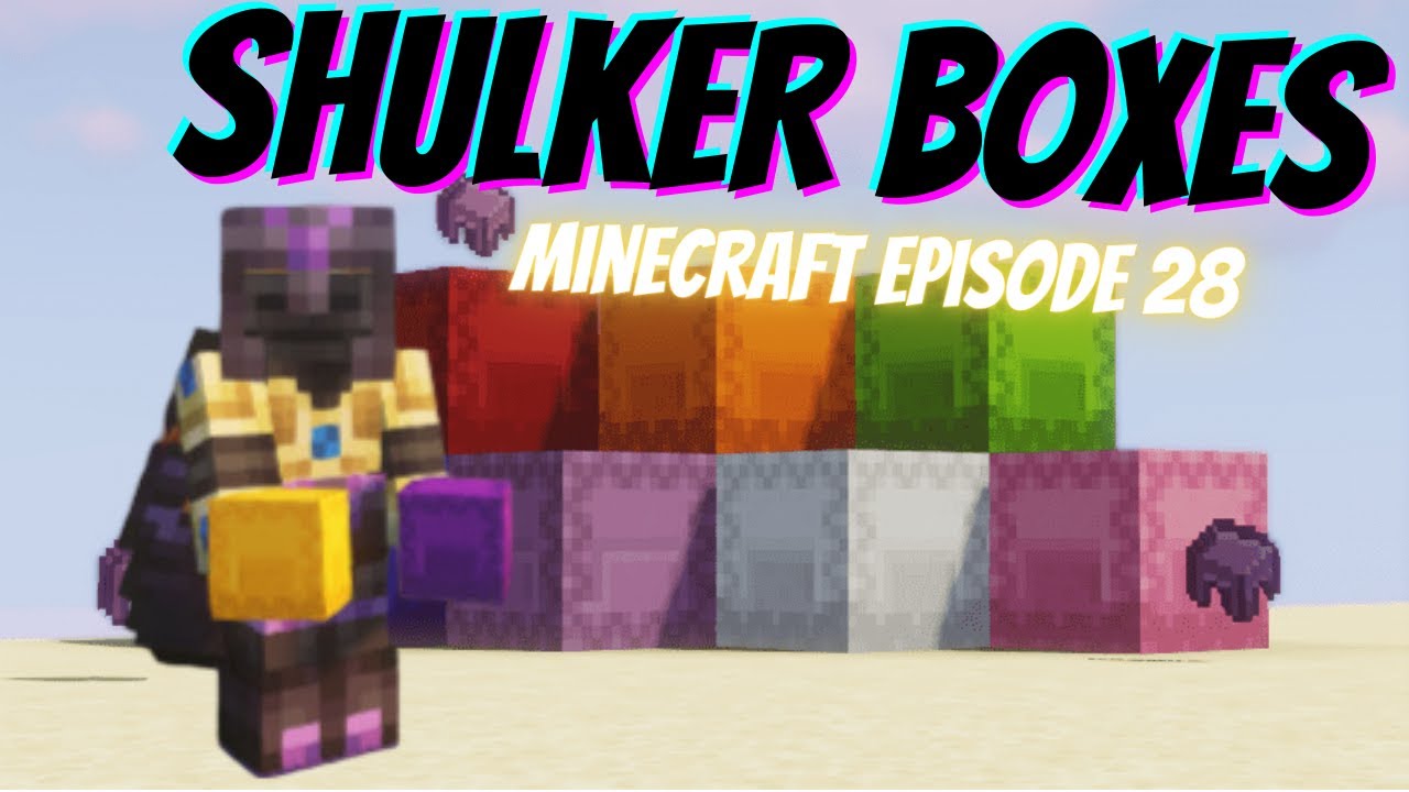Shulker Boxes - Minecraft Episode 28 - Minecraft Season 1 [Minecraft 1. ...