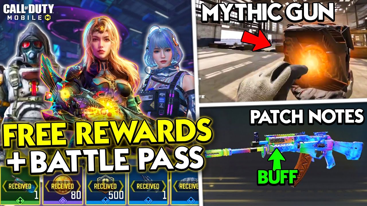 COD MOBILE SEASON 6 BATTLE PASS! Ranked Rewards + Free Skins + Mythic ...