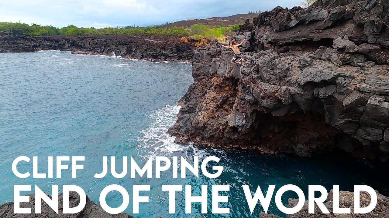 Cliff Jumping at End of the World - YouTube