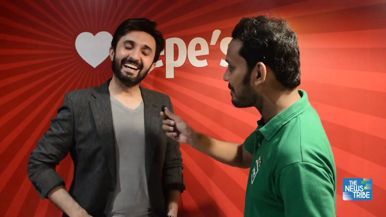 Faheem Azam talks about Parey Hut Love at the launch event of Pepe ...