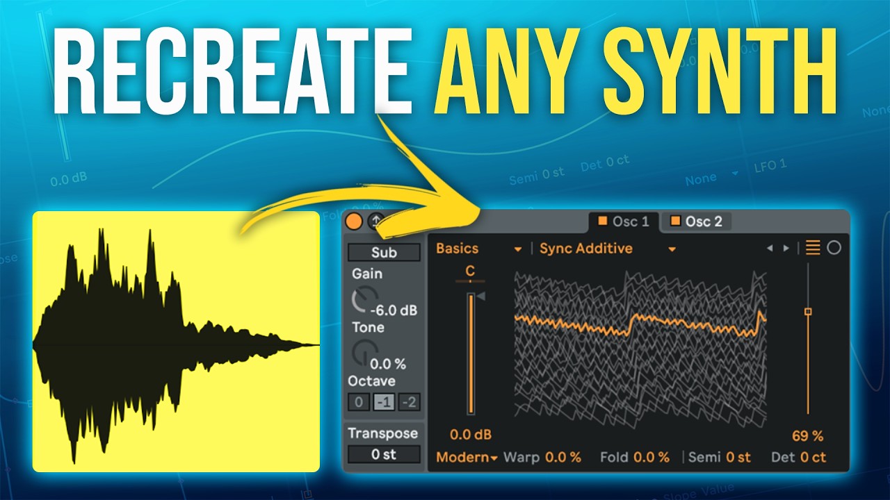 How to Recreate Any Synth Sound using Ableton & Wavetable - YouTube