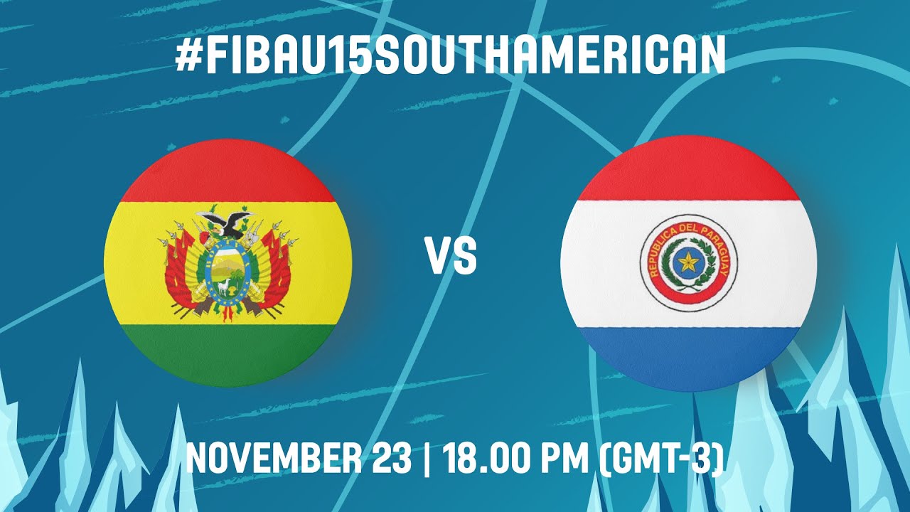 Bolivia v Paraguay | Full Basketball Game | FIBA South American U15 ...