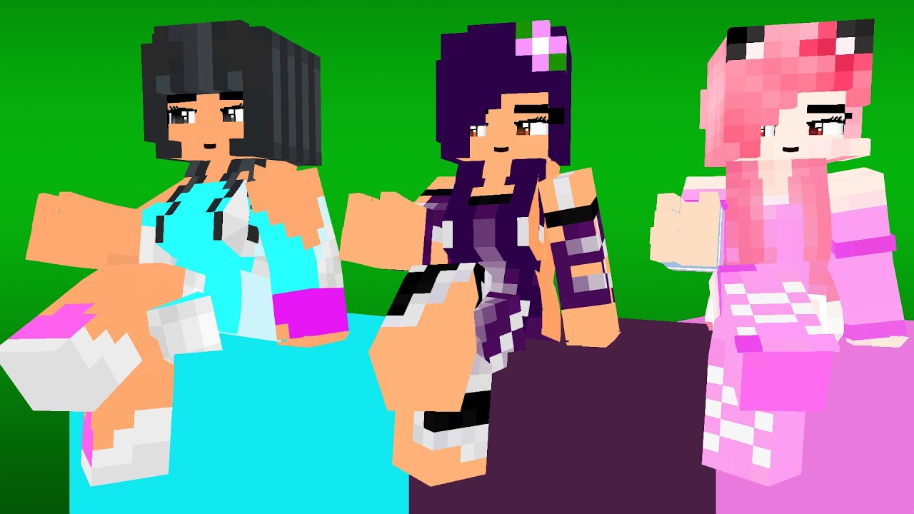 LUCKY SUPER IDOL MEME : MINECRAFT ANIMATION | APHMAU 32 - YouTube