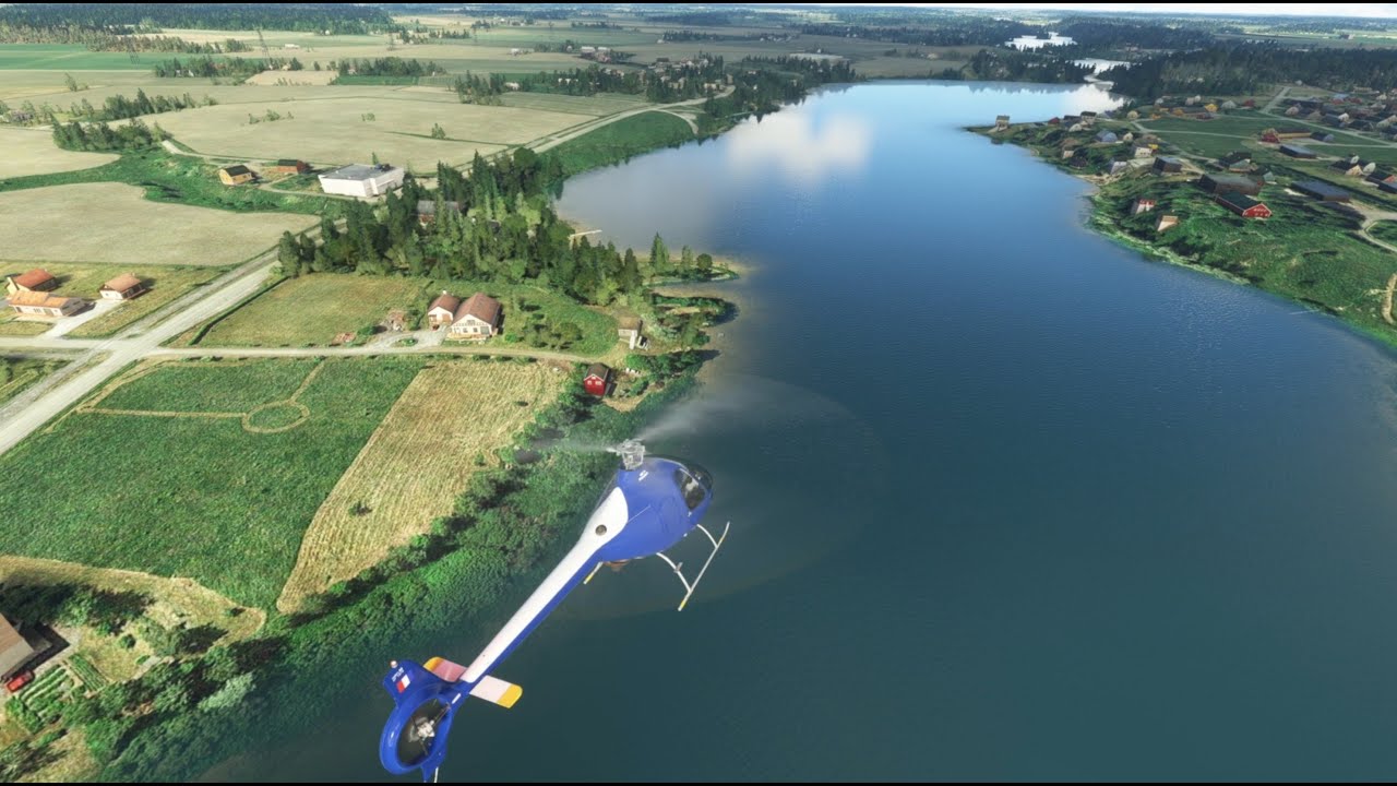 #112 Kopterilla Forssa-Somero-Salo-Paimio-Lieto-Turku, MSFS - YouTube