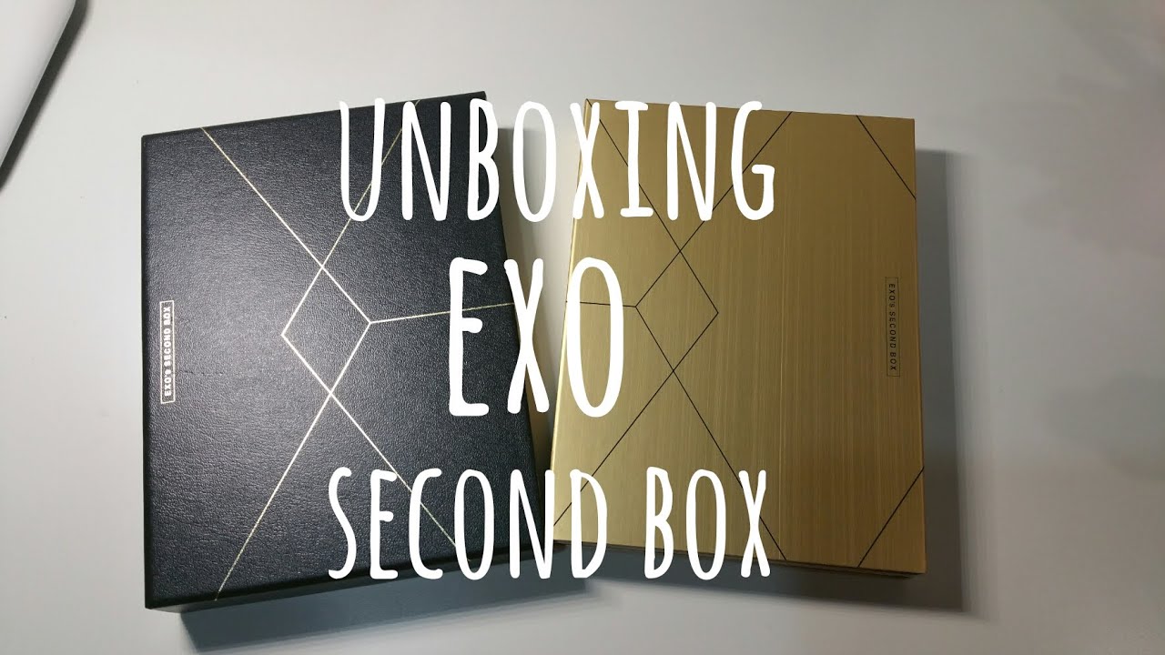 [UNBOXING] EXO's Second Box - YouTube