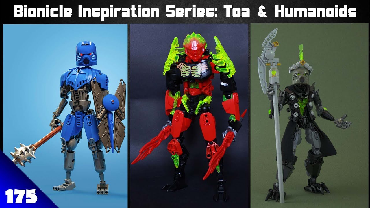 Bionicle Inspiration Series Ep 175 Toa & Humanoids - YouTube