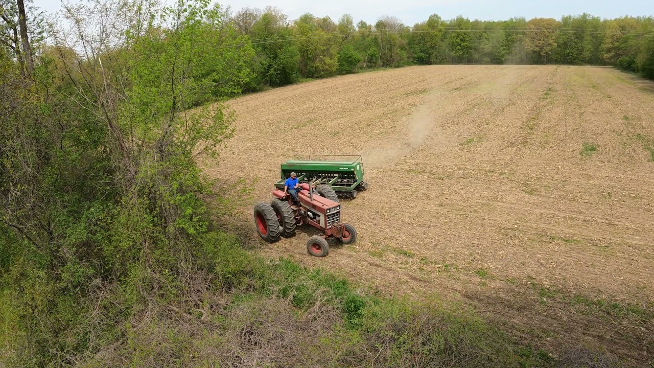 Spring Planting Action - 2 Farmers - Identify Equipment - International ...