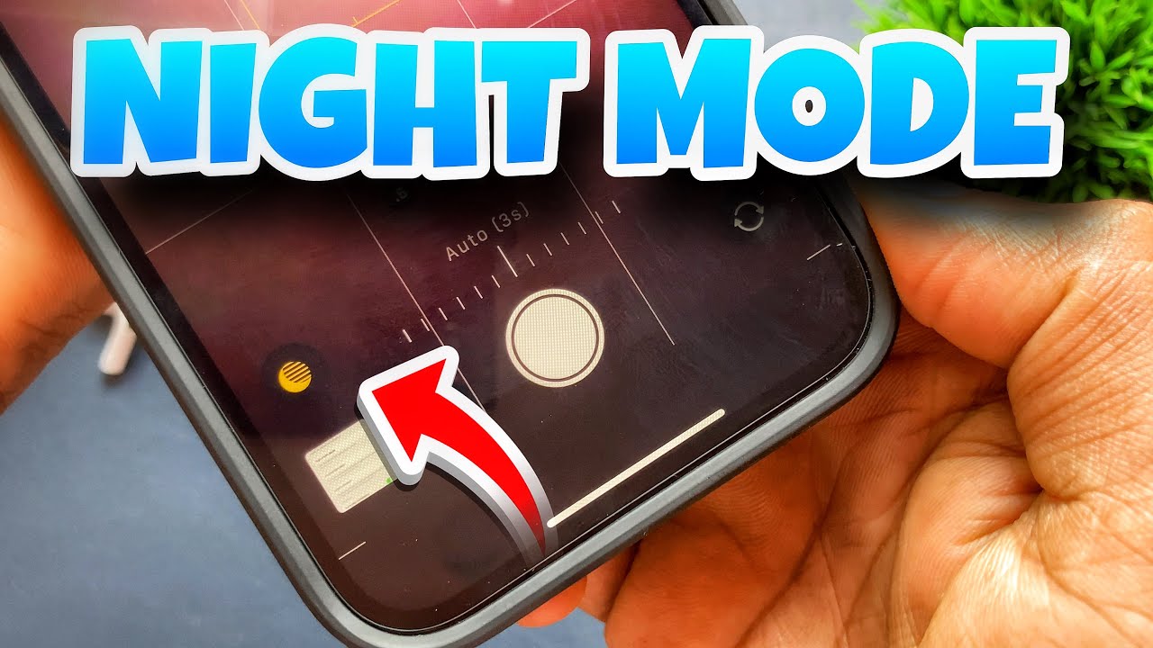 How to Enable Night Mode for Camera on iPhone - YouTube