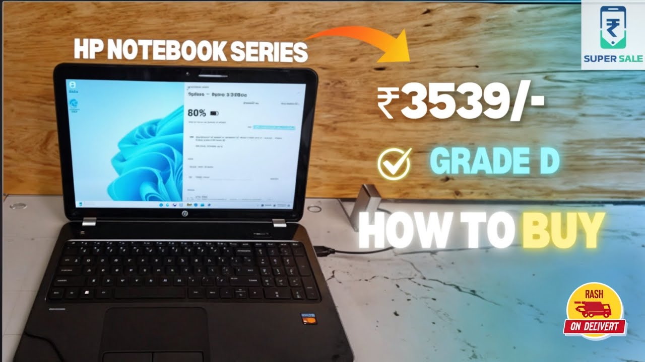 HP Notebook Series Intel platium dual core 3rd generation || cashify ...