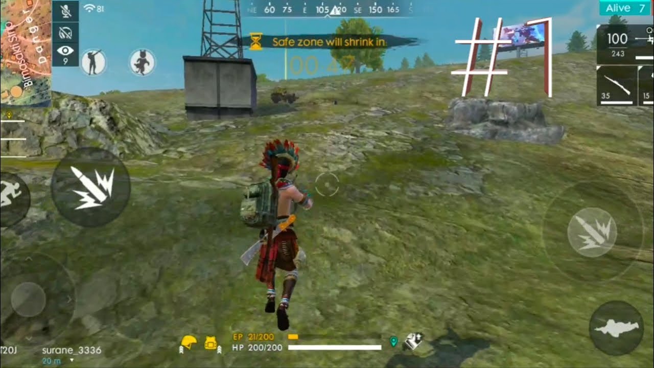Garena Free Fire| Android gameplay walkthrough part 1 - YouTube