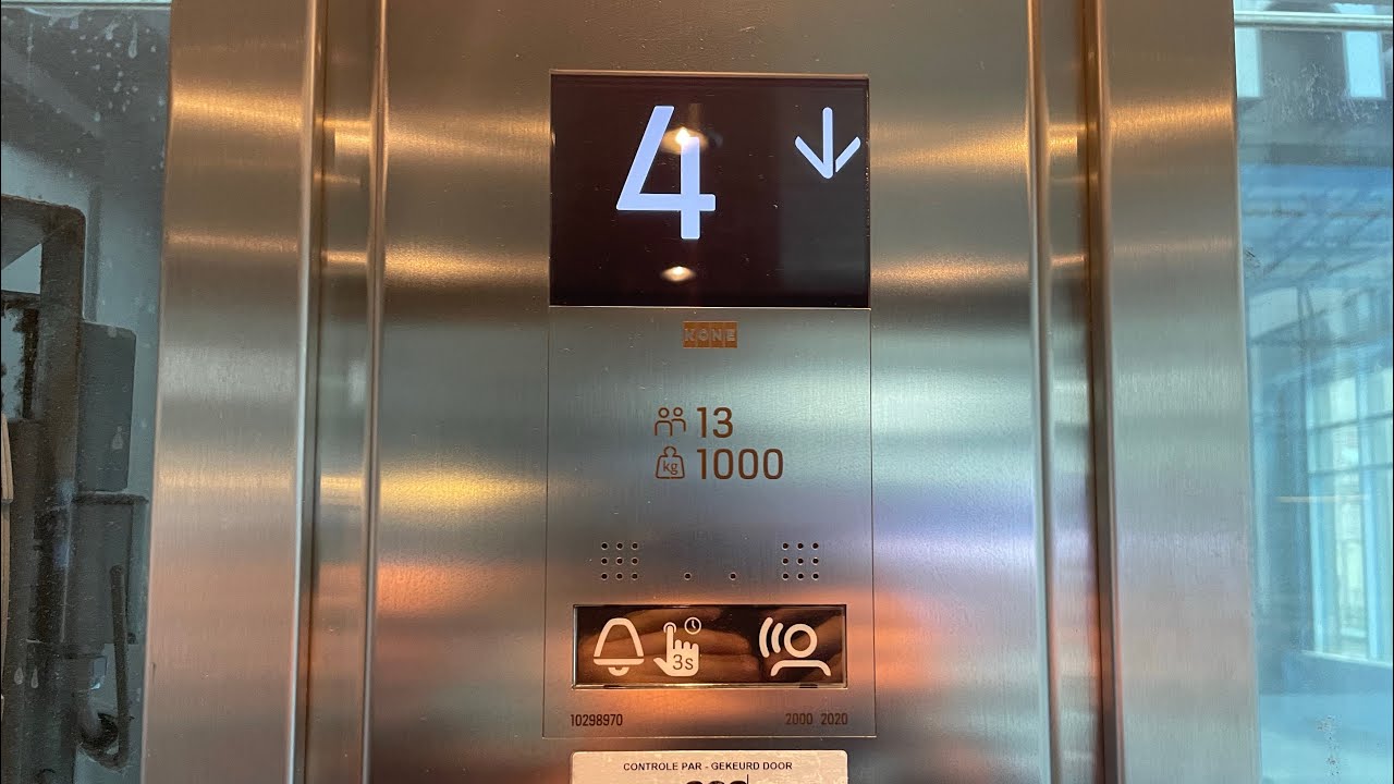 2000 KONE Monospace (Mod. 2020 KONE) @ City2 Mall, Brussels, BE - YouTube