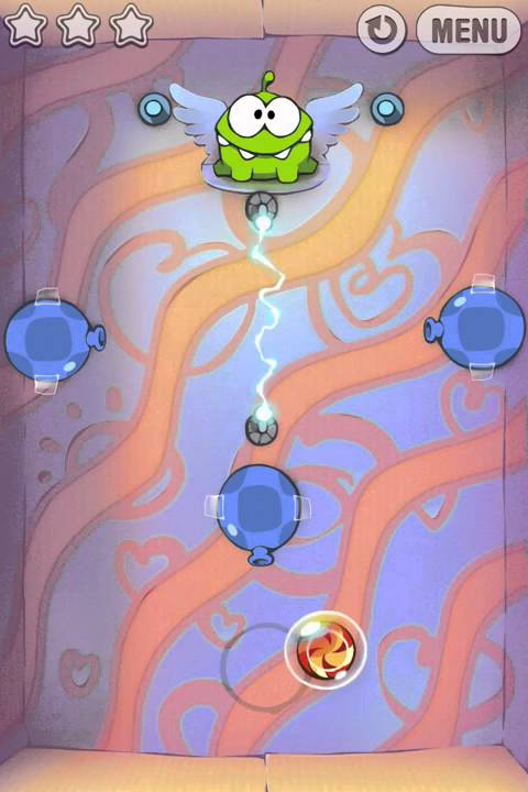 Cut the Rope Walkthrough Valentine Box 5-25 - YouTube