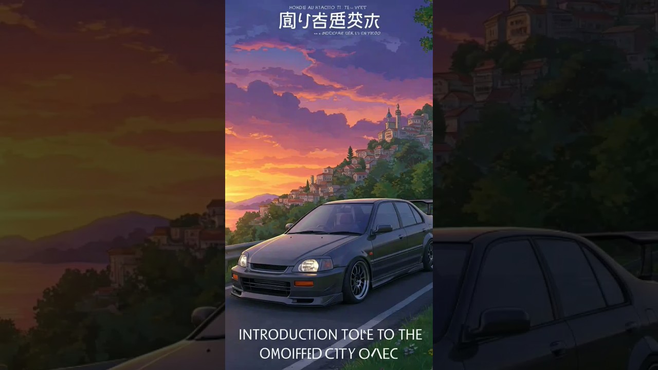 Introduction to the modified Honda City VTEC converted into dodge - YouTube