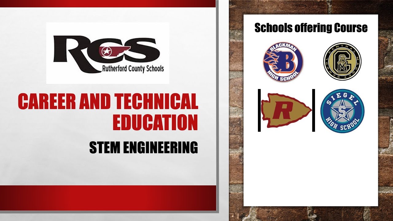 RC Schools CTE Career Pathway - STEM Engineering - YouTube