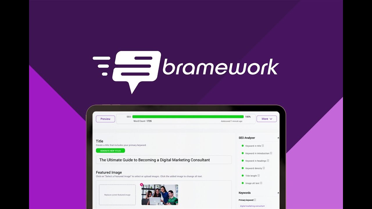 Bramework Review | Bramework Lifetime Deal - AI writer that helps you write blogs 5X faster ...