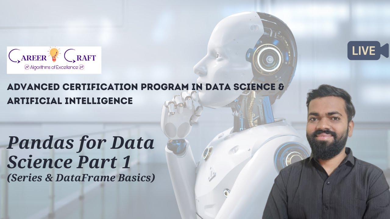 Pandas for Data Science | Intro to DataFrames & Series + Essential ...
