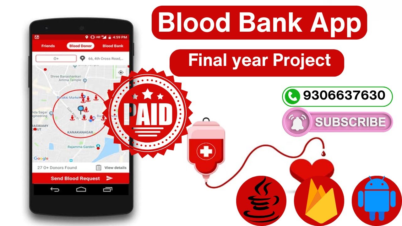 android blood bank project source code blood Bank Management System ...