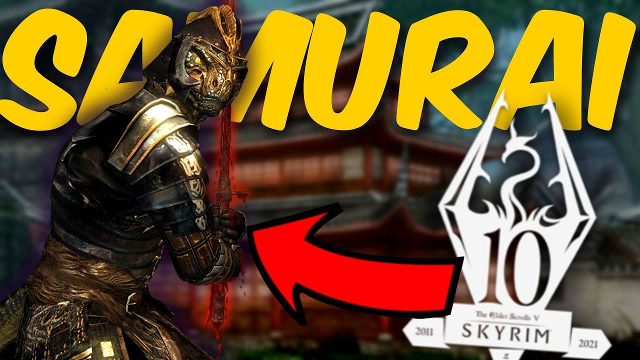 AWESOME SAMURAI BUILD In Skyrim (Skyrim Anniversary Edition Build) 2023 ...