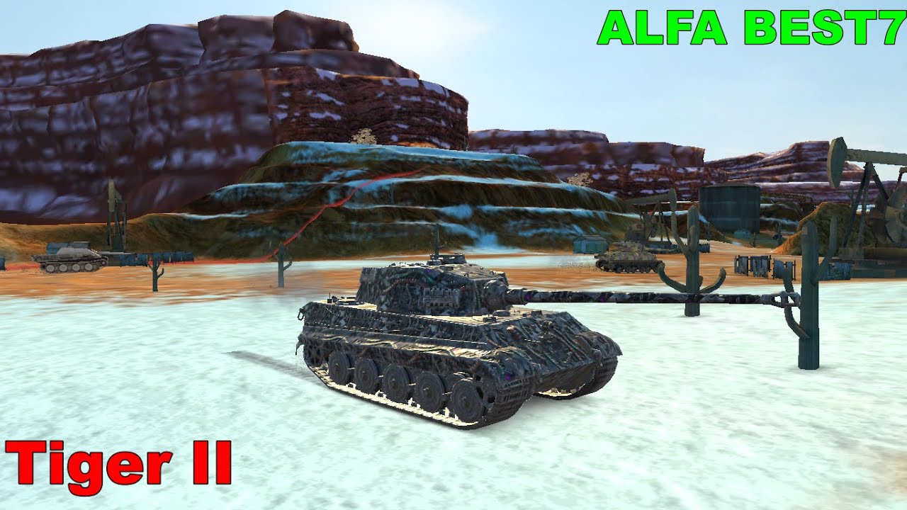 Tiger II • WoT Blitz Gameplay | ALFA BEST7 - YouTube