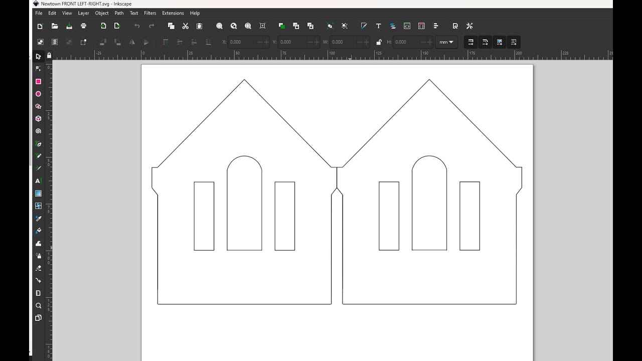 Photographs to a Scaled Drawing Part 2 (Adding Window Openings) - YouTube