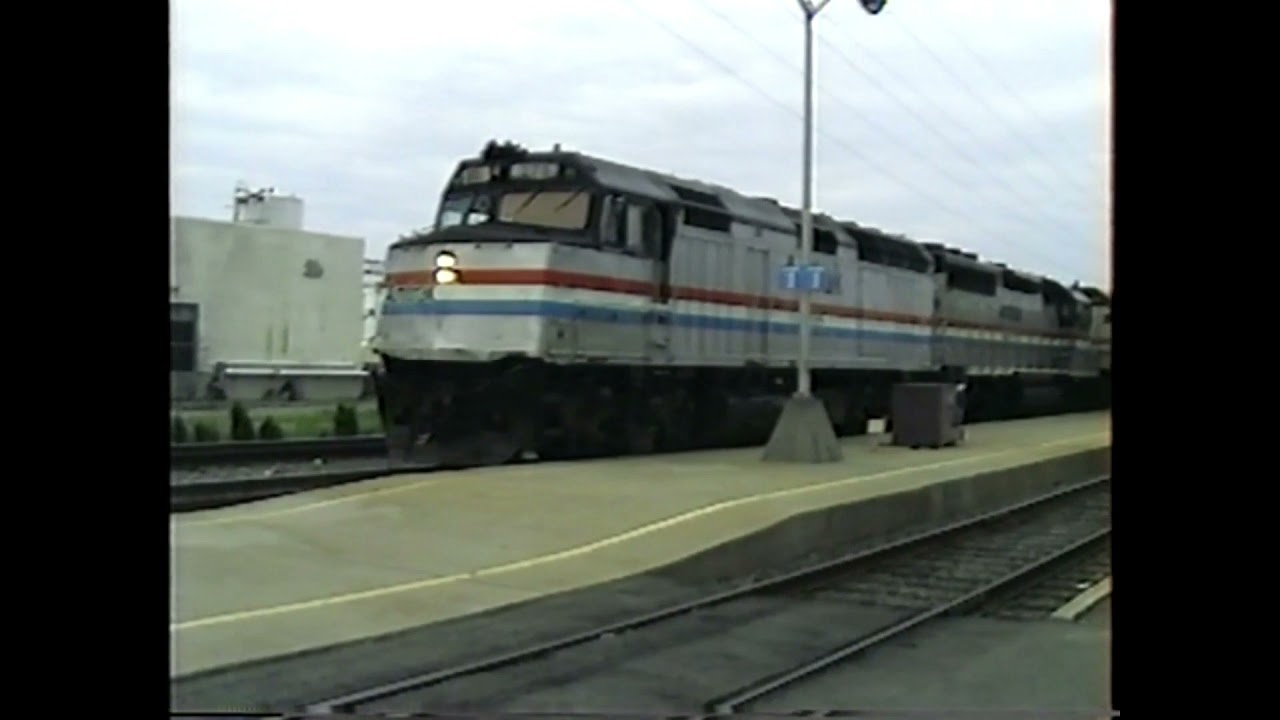 Railroads in the 1990's - YouTube