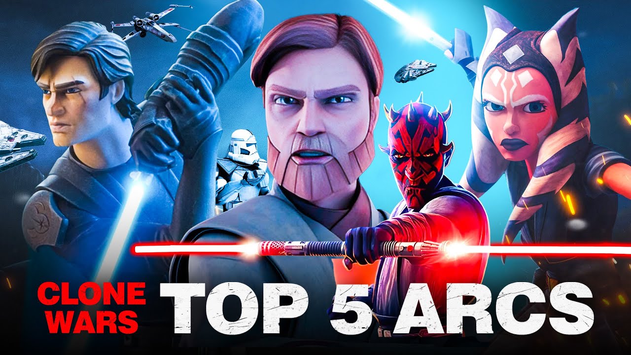 The Undisputed Top 5 Clone Wars Arcs - YouTube