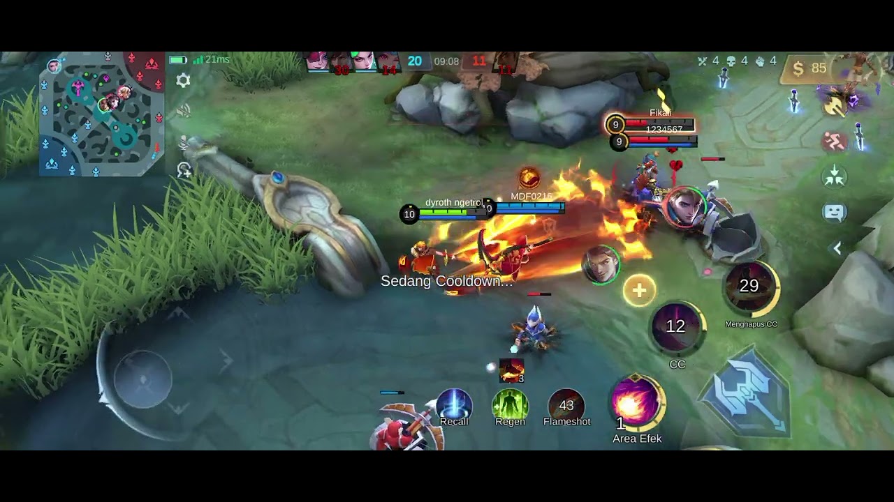 valir ml mobile legends #dyrrothngetrol - YouTube