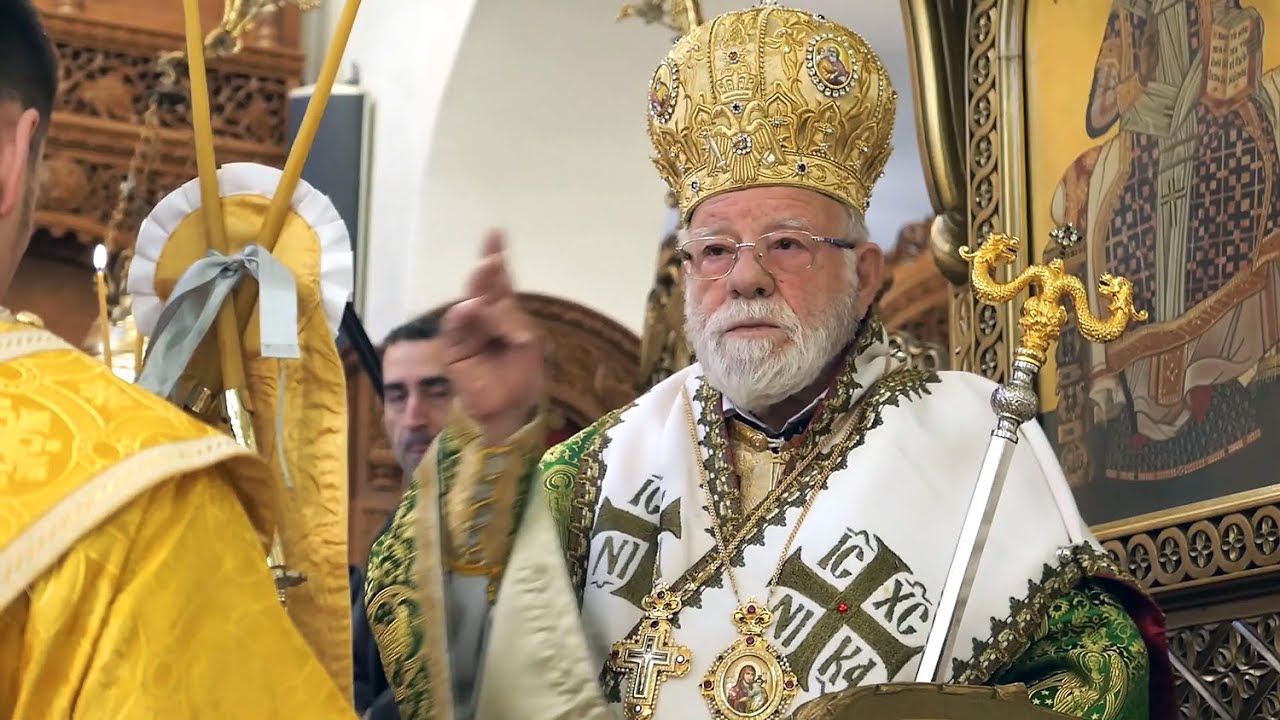 ΑΡΧΙΕΡΑΤΙΚΗ ΘΕΙΑ ΛΕΙΤΟΥΡΓΙΑ -ΚΥΡΙΑΚΗ ΤΩΝ ΒΑΙΩΝ , ΠΡΟΕΞΑΡΧΟΝΤΟΣ ΤΟΥ ...