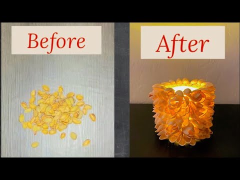 Transform Your Home with a Handcrafted Pasta Shells Candle Holder - YouTube