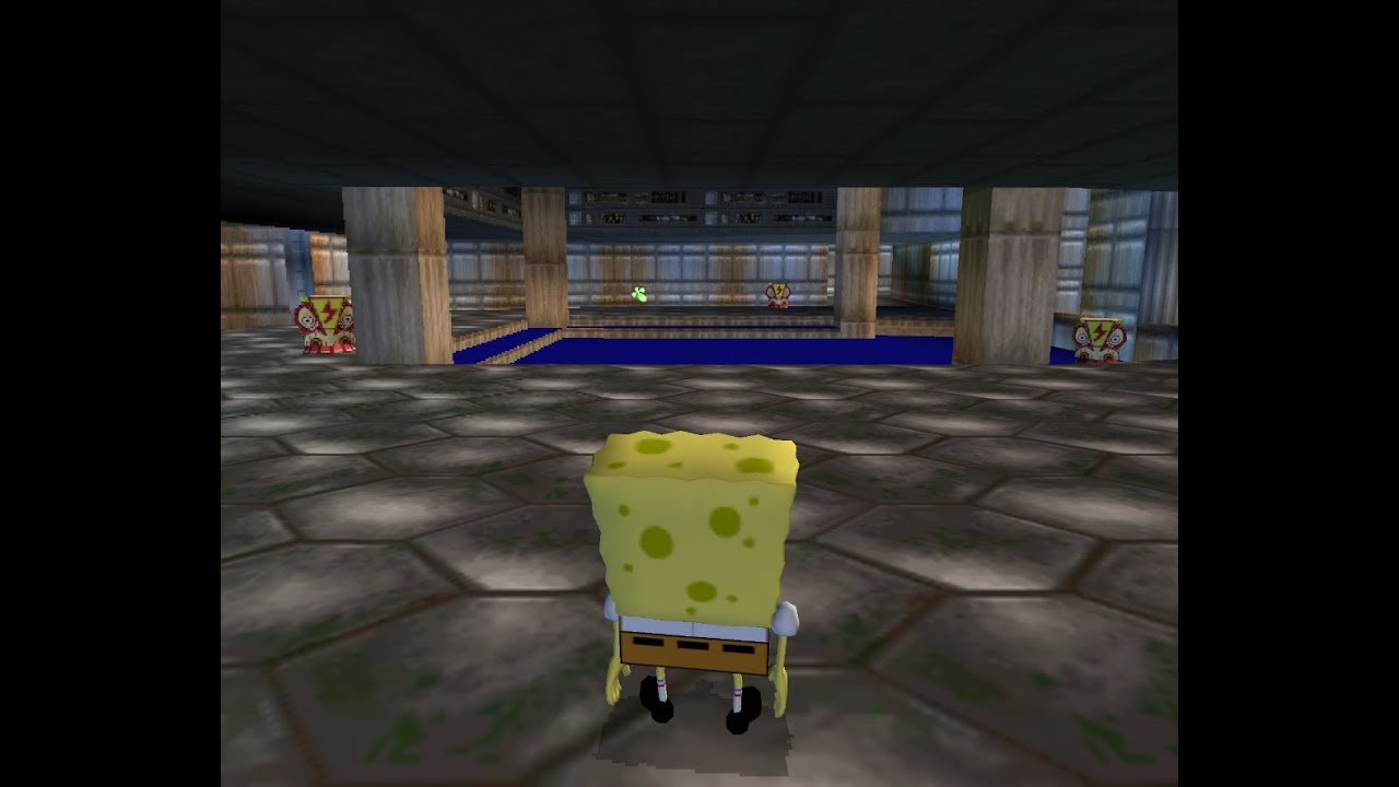 SpongeBob: Battle for Bikini Bottom Mod: Doom E1M1: Hangar - YouTube