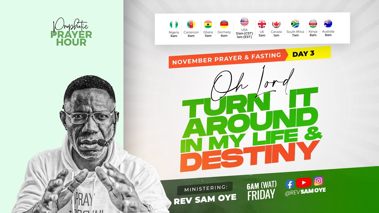 POWER FRIDAY - 3DAYS OF FASTING & PRAYER | YOU SHALL OVERTAKE AND ...