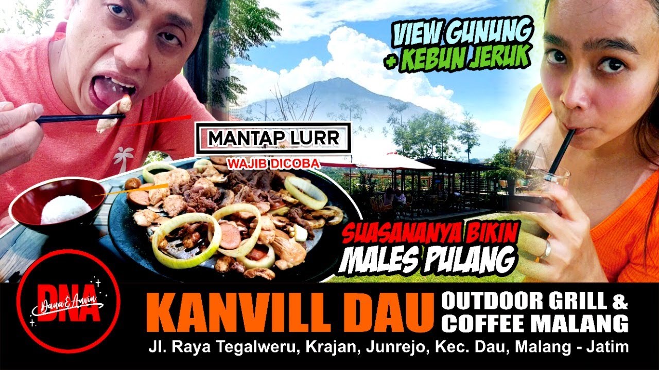 KANVILL DAU Malang | Resto Grill diatas Bukit Indah BGT | Wenak Puoll ...