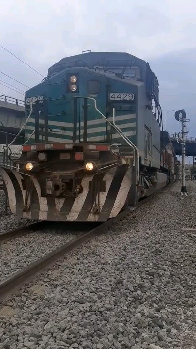 ¡QUE TREN TAN LARGO! FSRR AC4400CW 4429 siendo la estrella. - YouTube