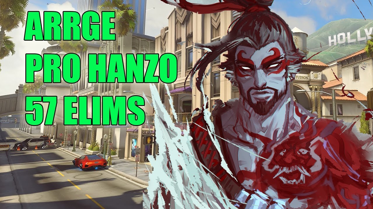 Arrge PRO HANZO GAMEPLAY 57ELIMS OVERWATCH SEASON 23 - YouTube