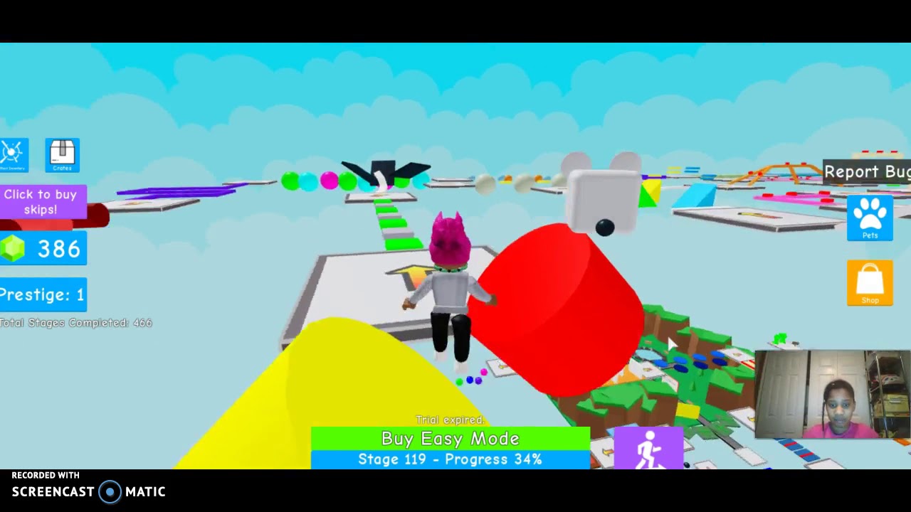 How to play mega Easy Obby - YouTube