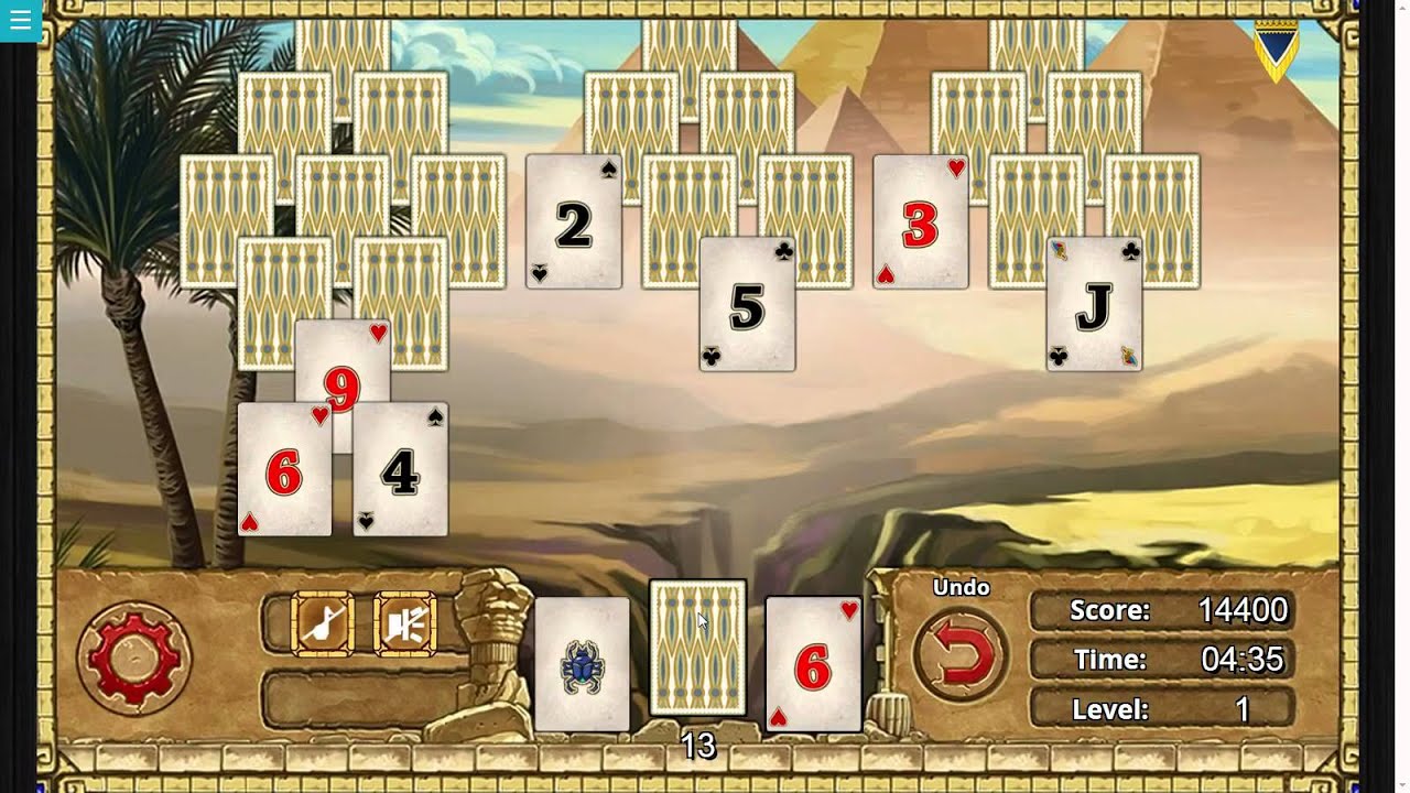 3 Pyramid Tripeaks 2 - YouTube