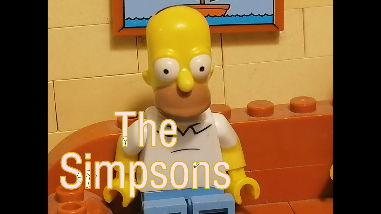 Homer's unlucky day - Lego Simpsons animation (ep. 2) - YouTube