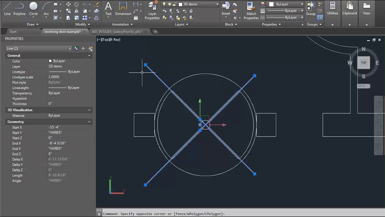modeling the revolving door - YouTube