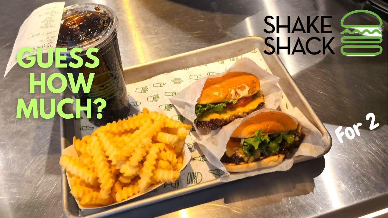 We Tried Shake Shack’s Basic Meal for 2 – Here’s What It Cost! 🇨🇦 - YouTube