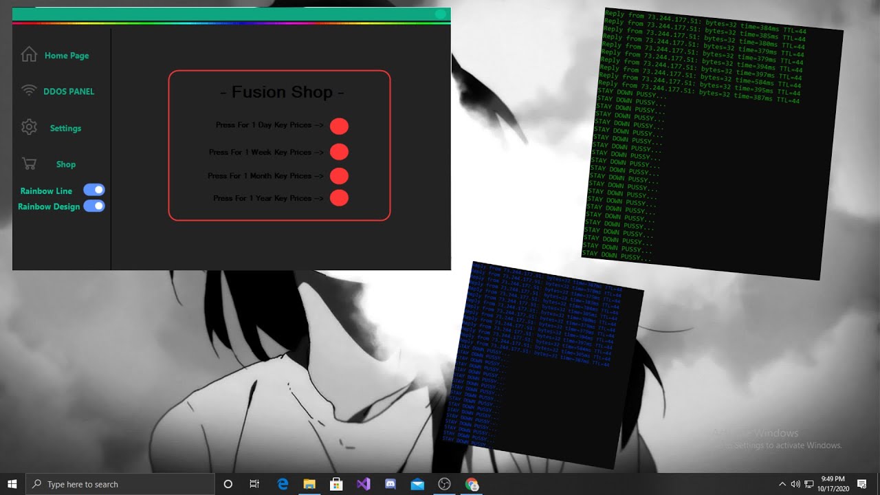 Project Fusion | 100 - 200 GBS + | Best Booter Panel - YouTube