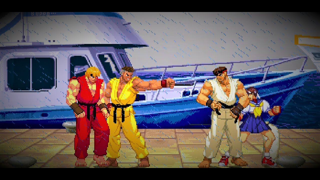 MUGEN 2019 - KEN AND SEAN VS RYU AND SAKURA - YouTube